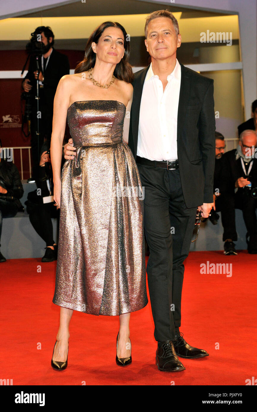 Eleonora Ivone and Angelo Longoni attending the 'Una Storia Senza Nome ...