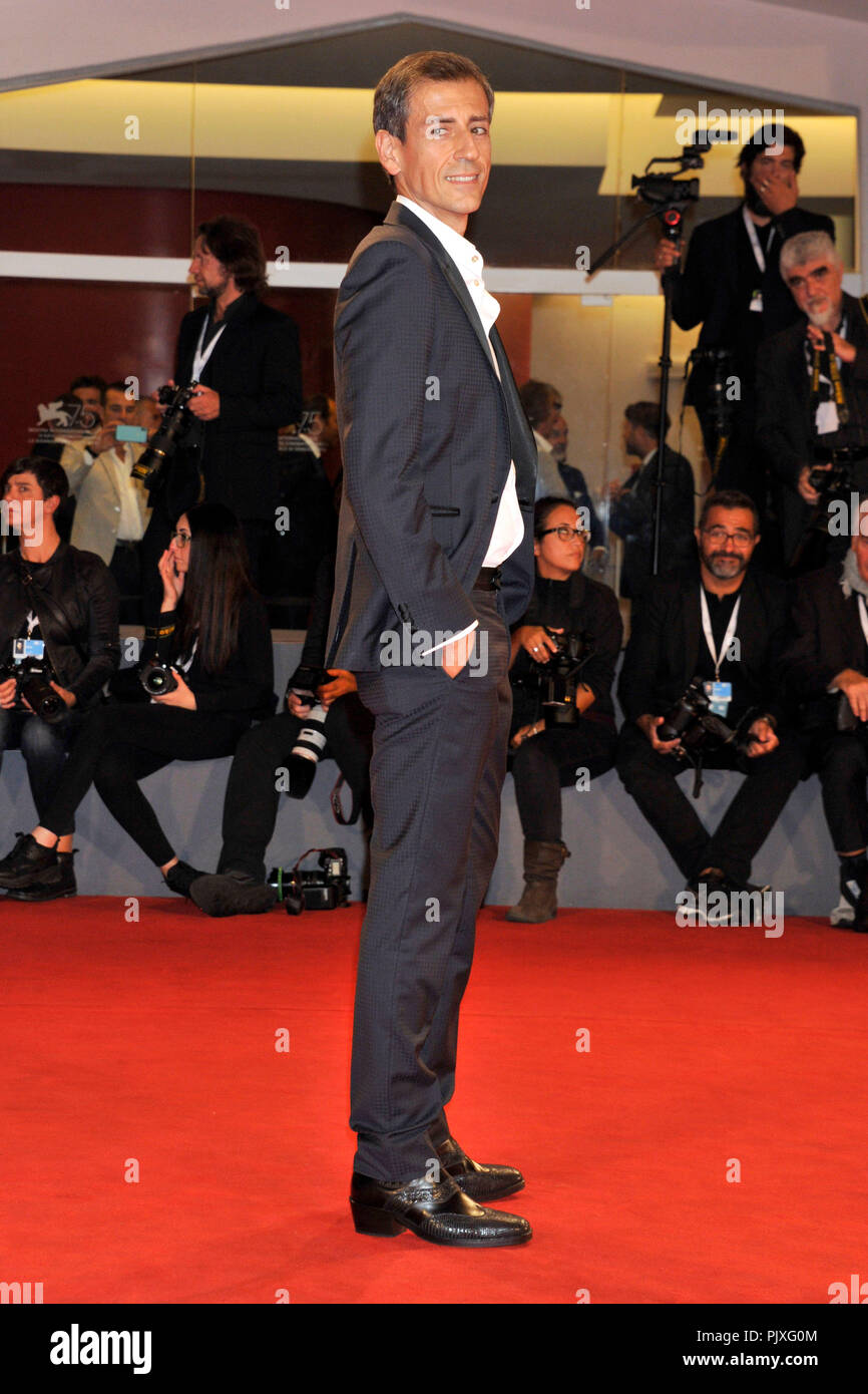 Marco Foschi attending the 'Una Storia Senza Nome / The Lost Caravaggio ...