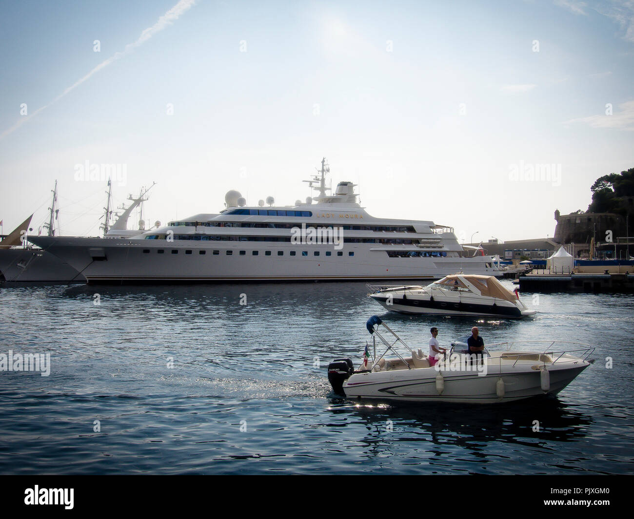 Saudi Arabian businessman, Nasser Al-Rashid's Superyacht 'Lady Moura ...