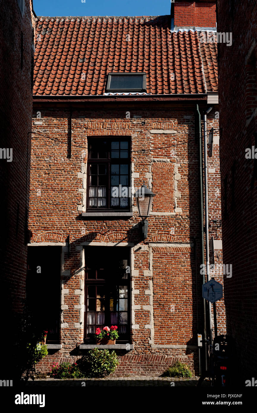 The beguinage, beguine convent, in Mechelen (Belgium, 01/10/2011 Stock ...