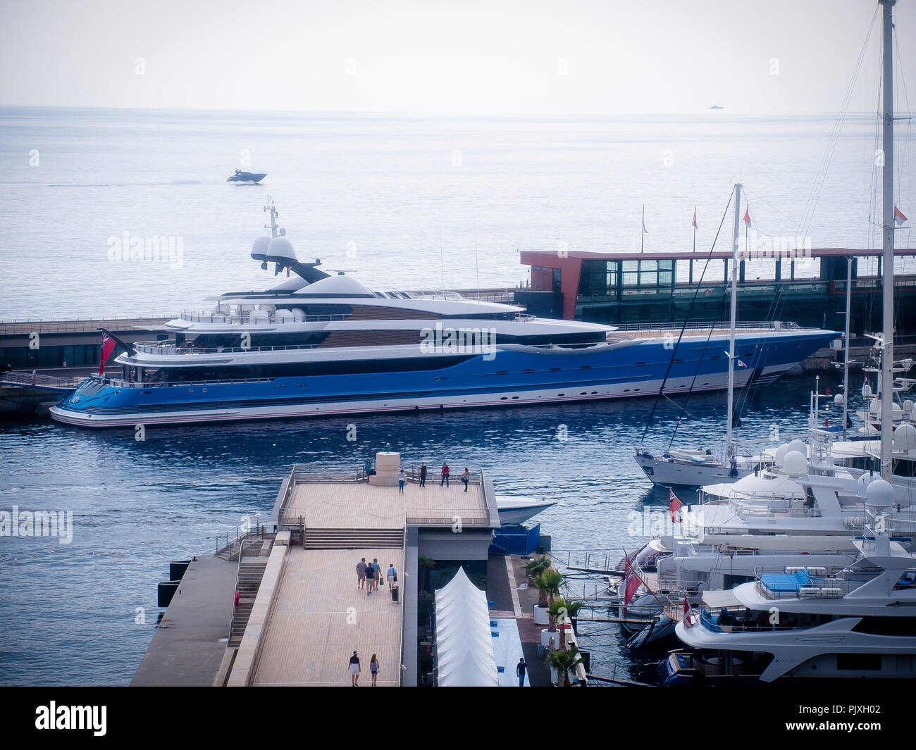 Russian billionaire Andrei Skoch's Superyacht 'Madame Gu' (99m ...