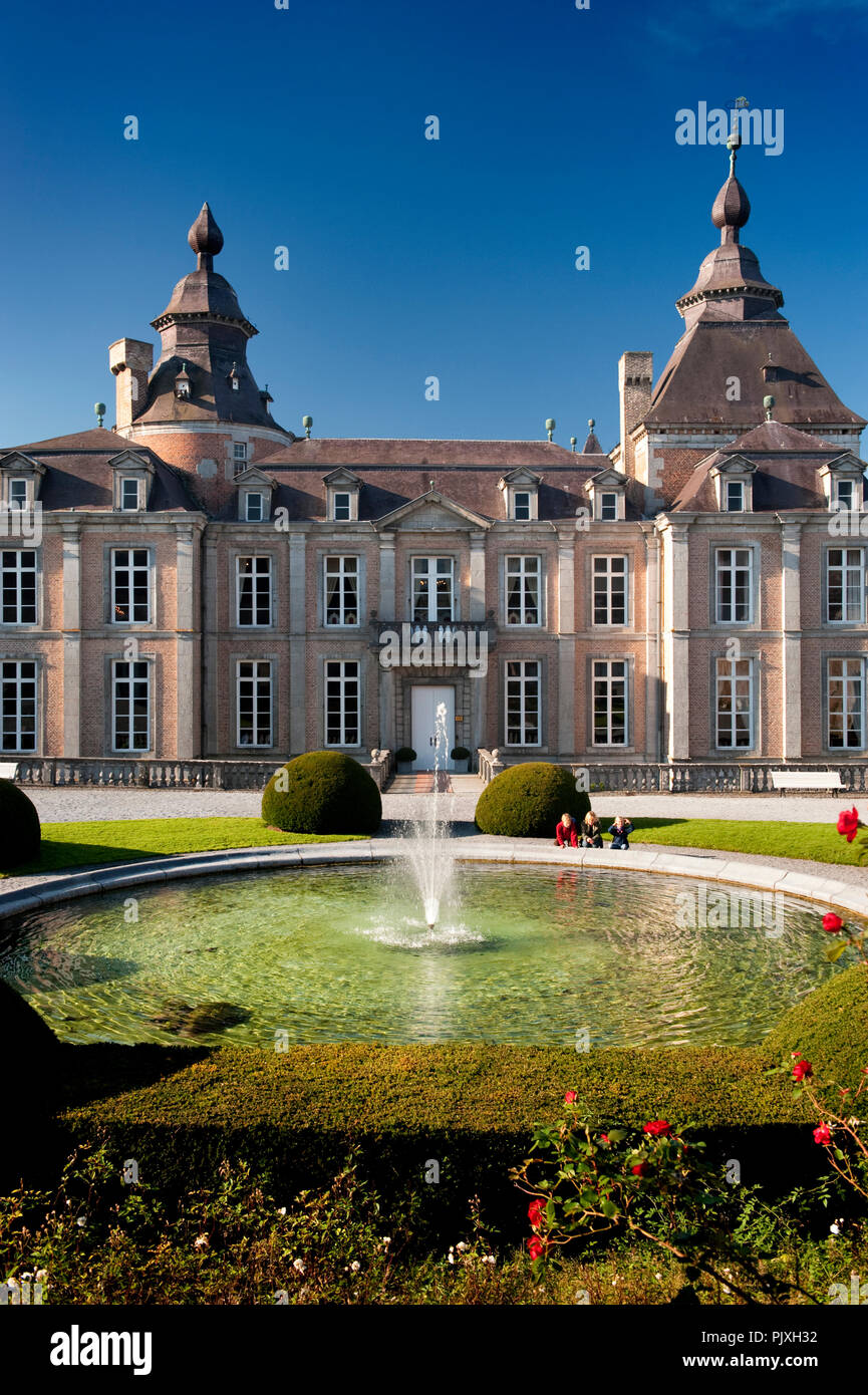 The 17th Century classical style castle of Modave (Belgium, 23/10/2011 ...