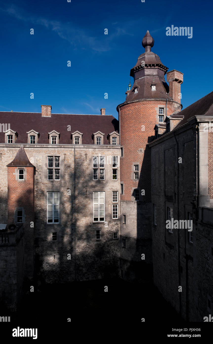 The 17th Century classical style castle of Modave (Belgium, 23/10/2011 ...