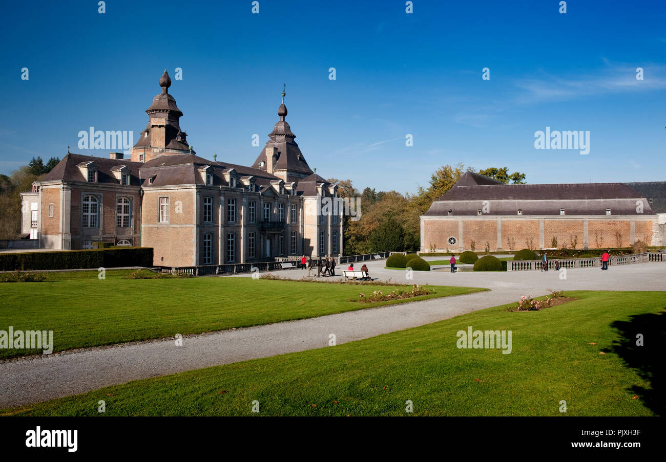 The 17th Century classical style castle of Modave (Belgium, 23/10/2011 ...