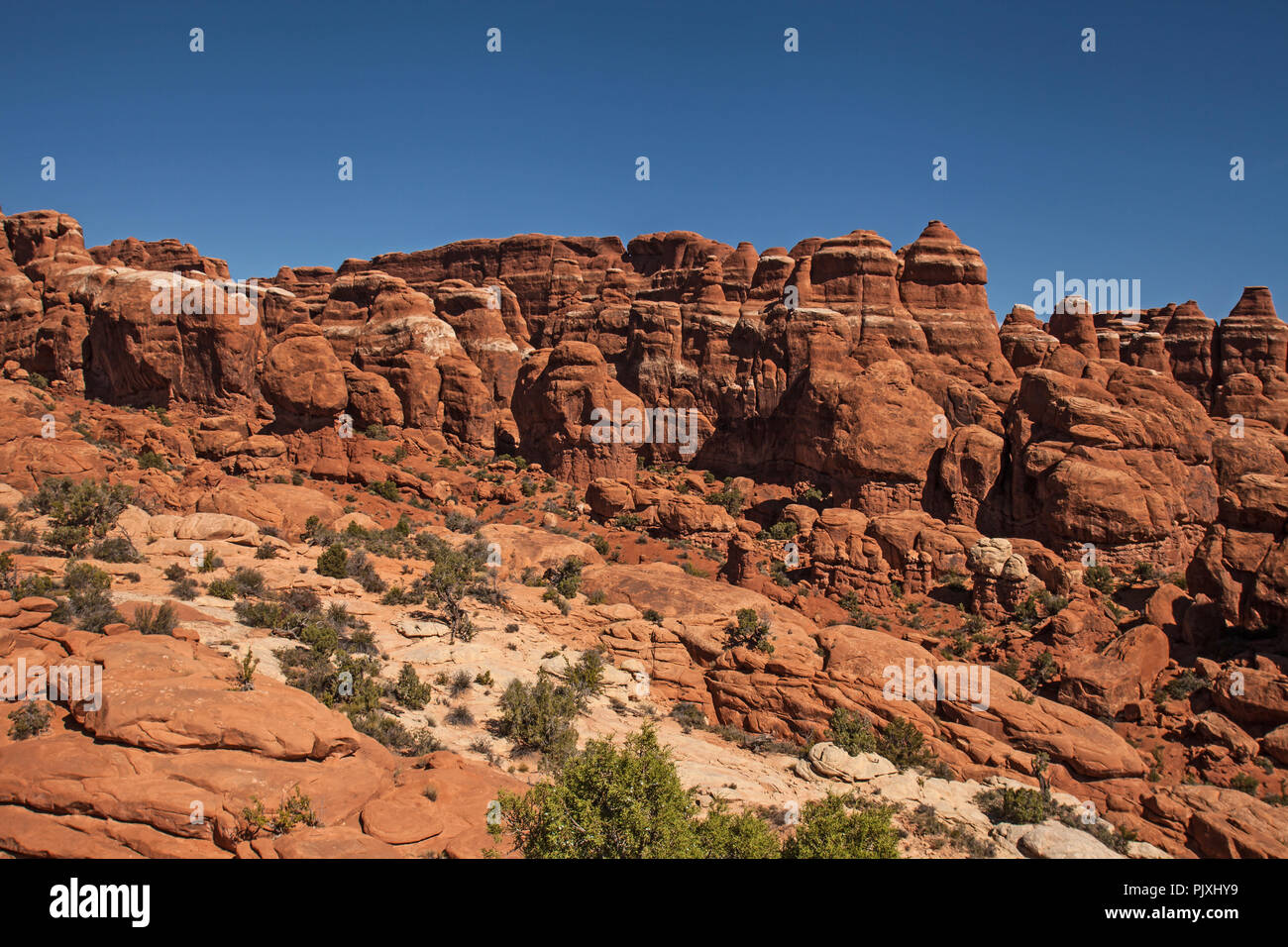 Garden eden rock formations arches hi-res stock photography and images ...