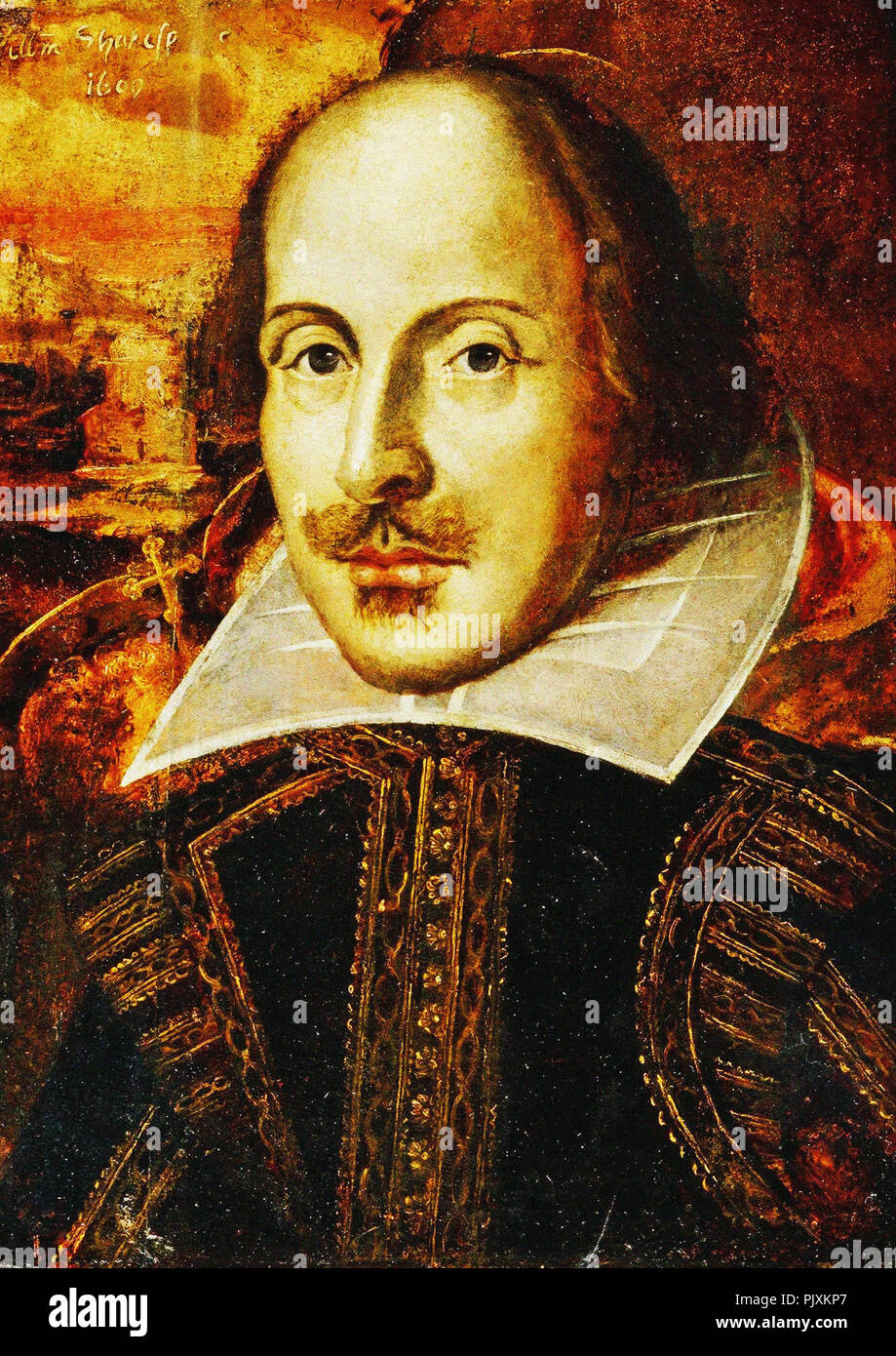 William shakespeare portrait hi-res stock photography and images - Alamy