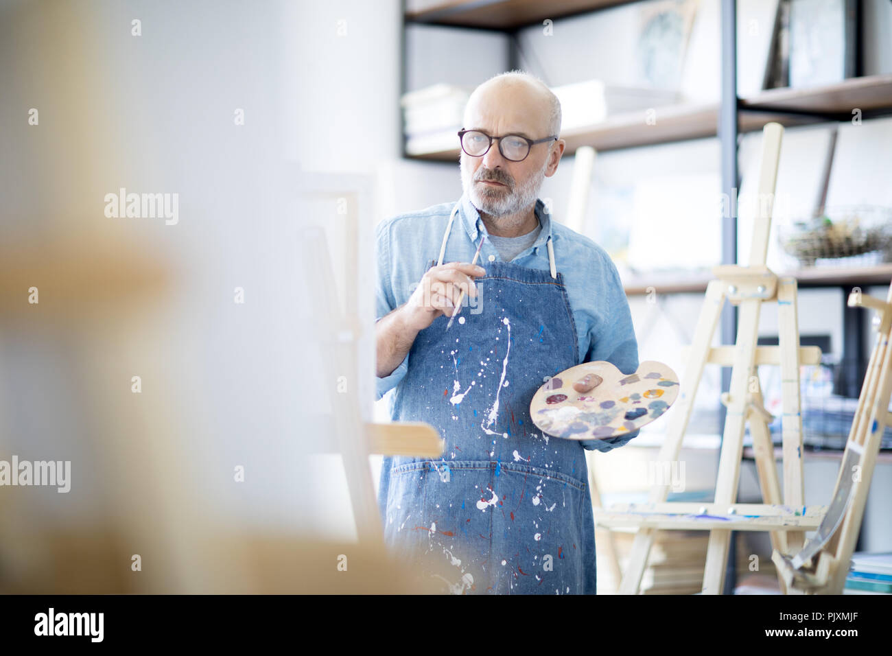 The painter and his studio hi-res stock photography and images - Alamy