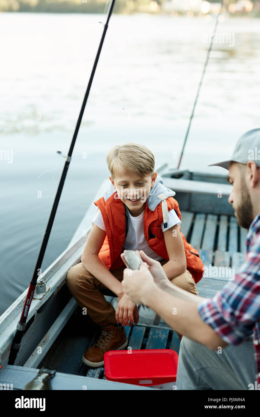 Fish of dad Stock Photo - Alamy