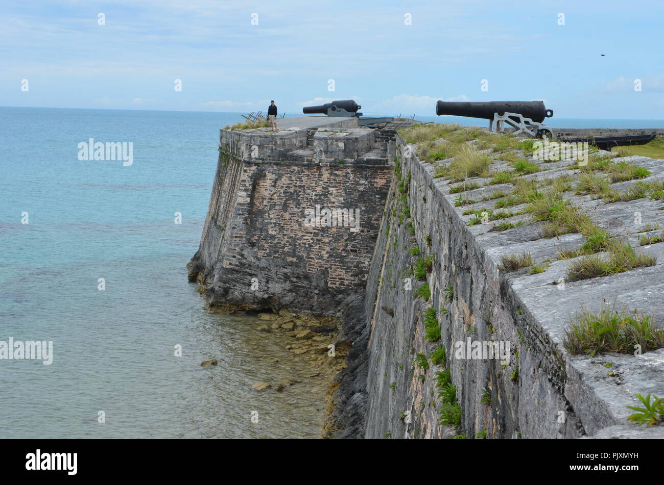 Fort Hamilton in Bermuda Stock Photo - Alamy