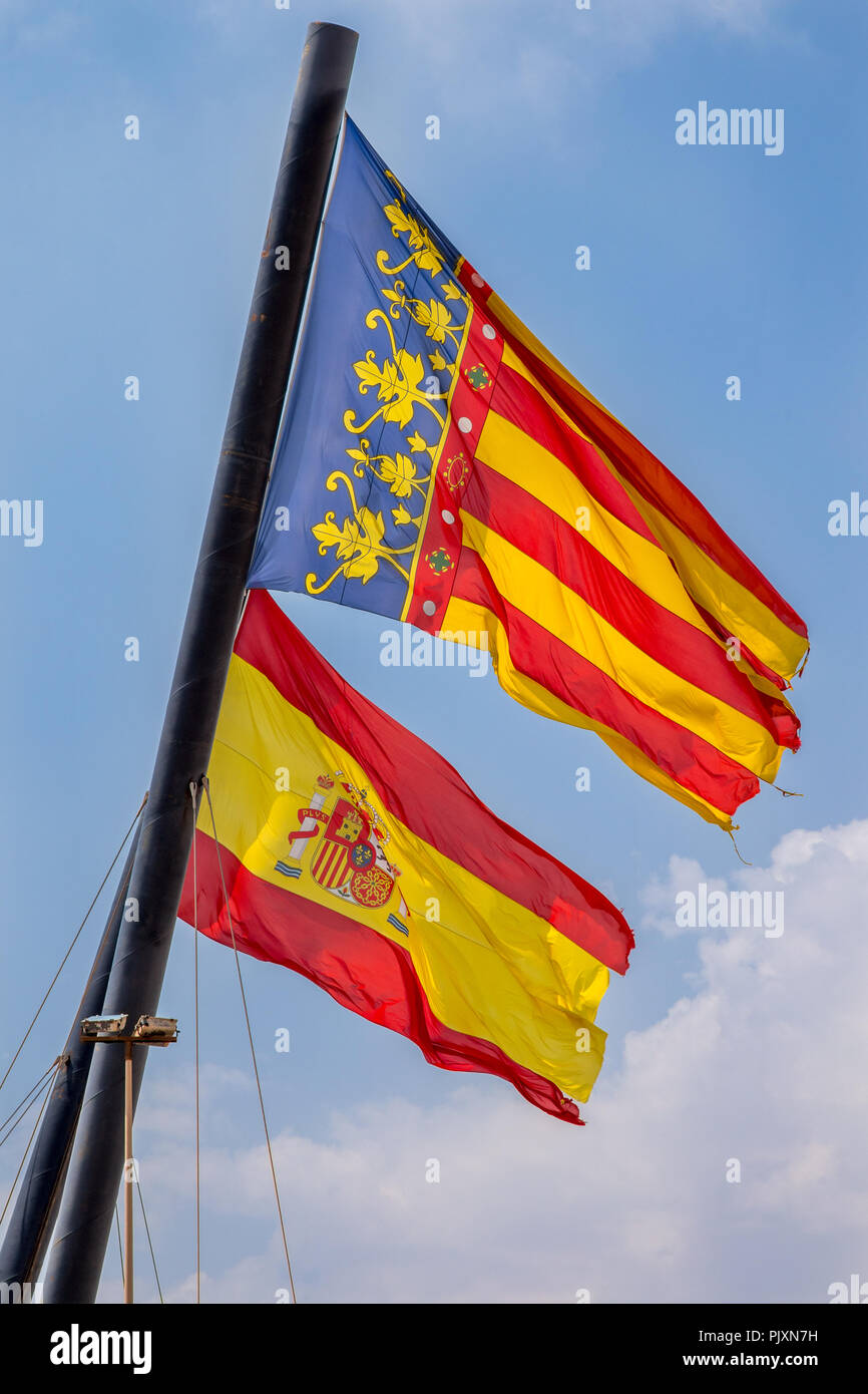 Valencia Spain Flag