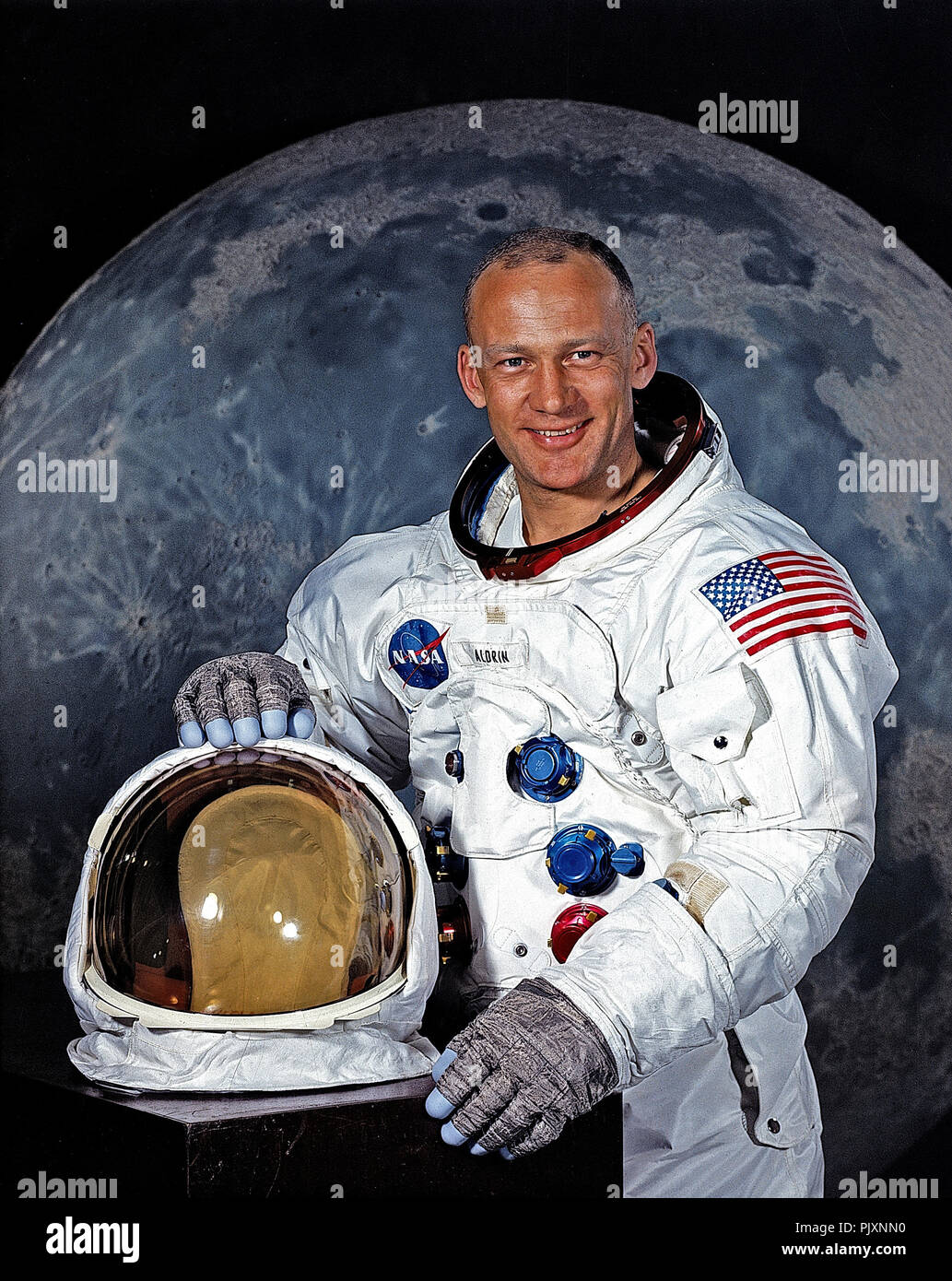 Houston, TX - File photo -- Portrait of Edwin E. "Buzz" Aldrin,Jr ...