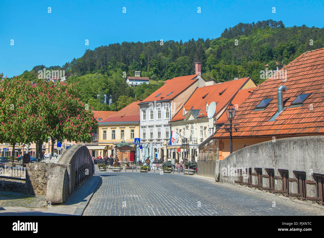 Old town of samobor hi-res stock photography and images - Alamy