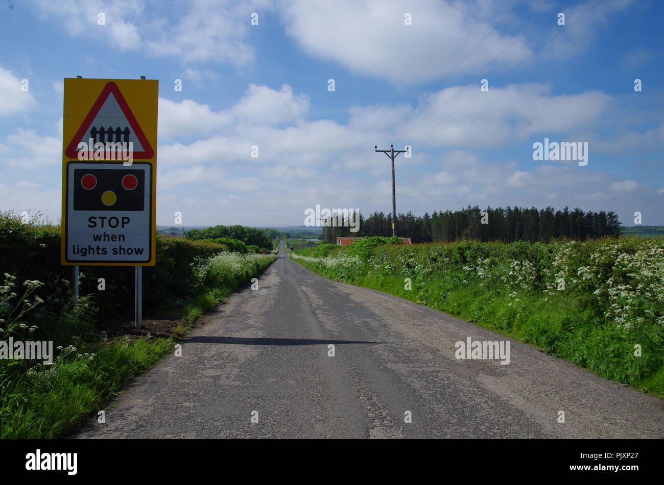 Watten level crossing hi-res stock photography and images - Alamy