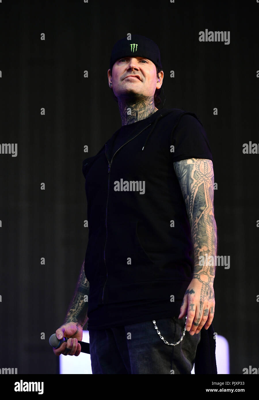 Shane Lynch of Boyzone at Radio 2 Live in Hyde Park in London Stock ...