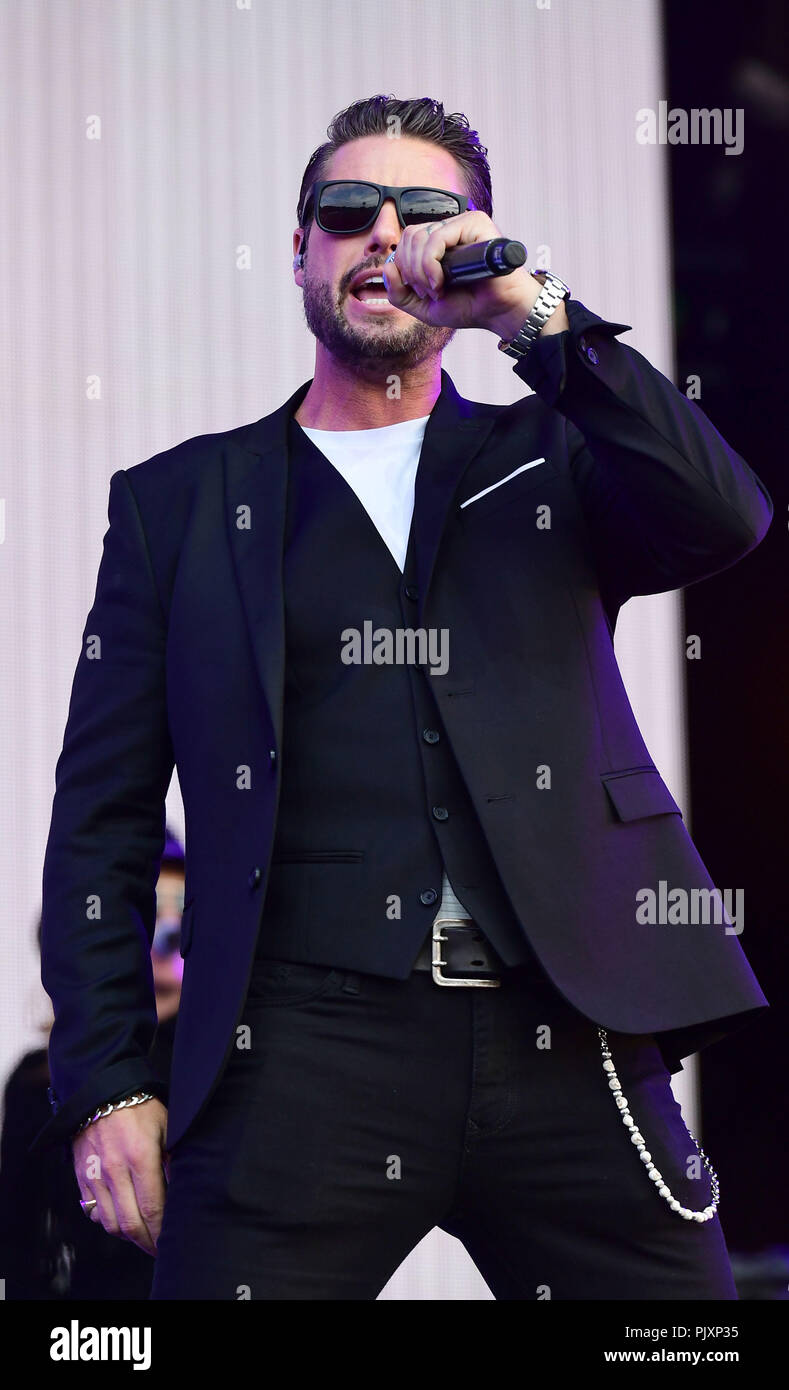 Keith Duffy of Boyzone at Radio 2 Live in Hyde Park in London Stock ...