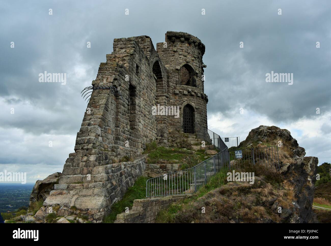 Mow cop castle hi-res stock photography and images - Alamy