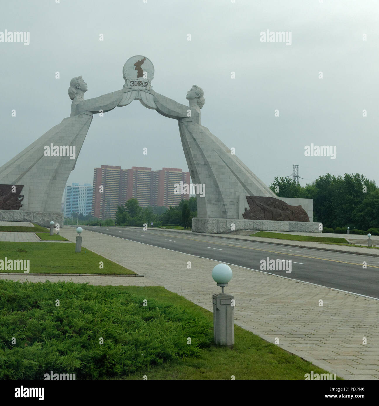 Korea dmz map hi-res stock photography and images - Alamy