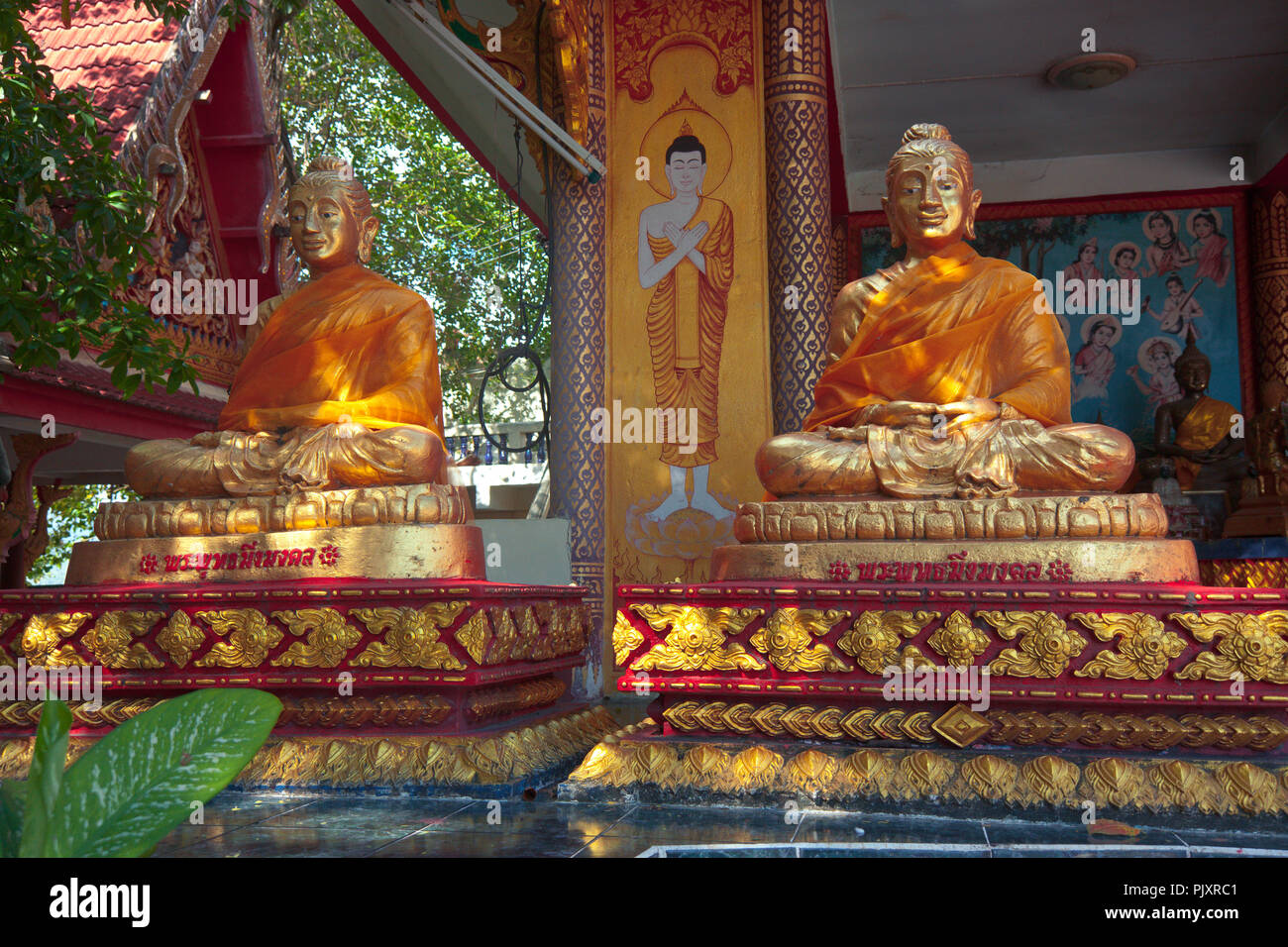 Big Buddha temple, Ko Samui, Thailand Stock Photo - Alamy