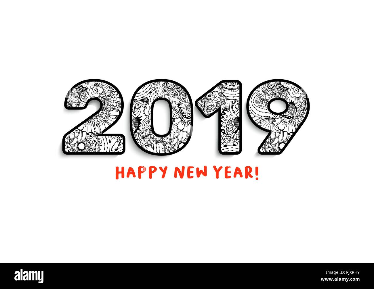 Horizontal xmas holiday card Cut Out Stock Images & Pictures - Alamy