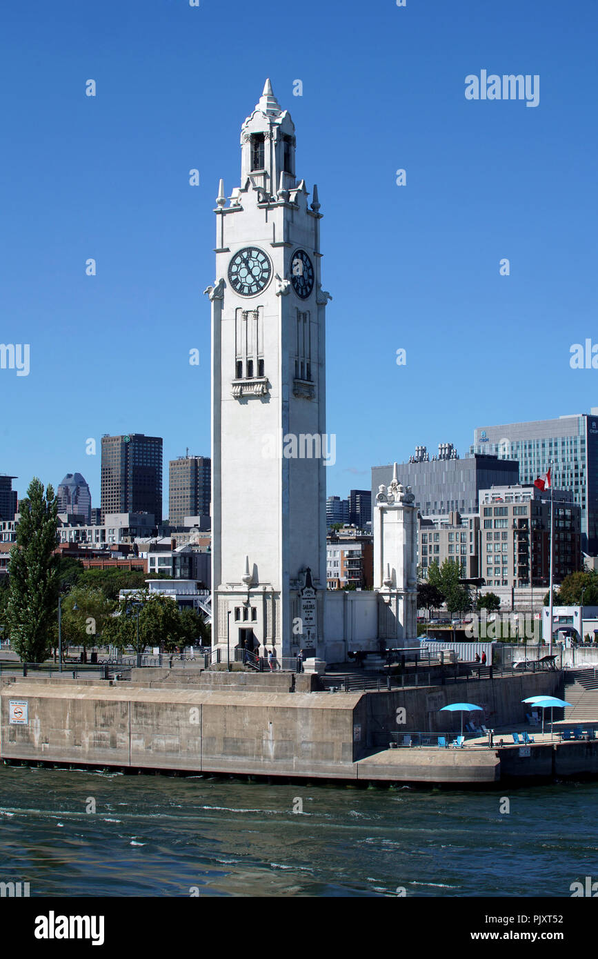 Old port montreal clock tower hi-res stock photography and images - Alamy