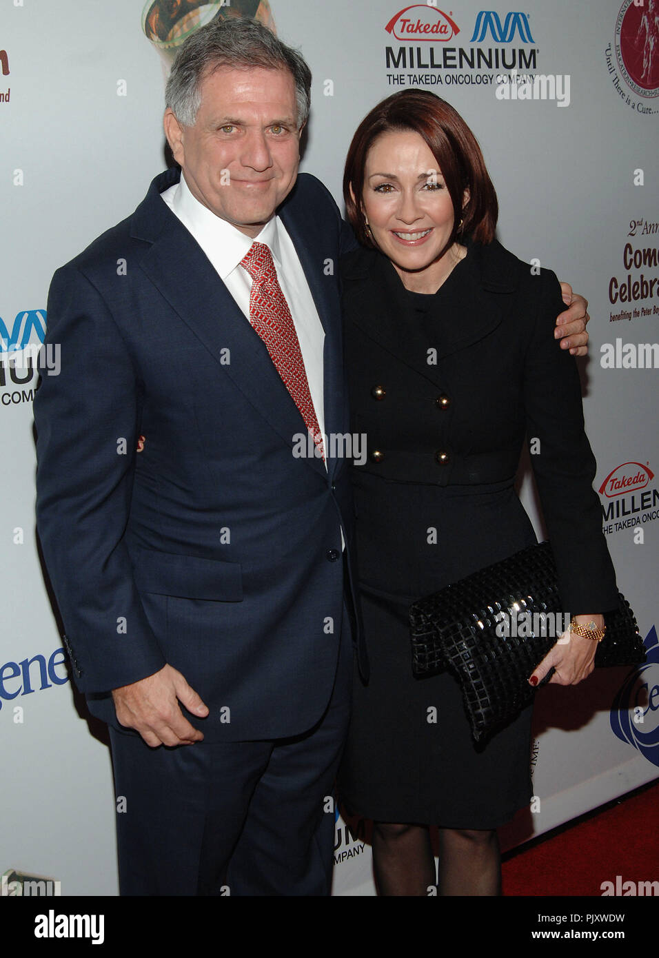 Les Moonves and Patricia Heaton - 2nd Annual Comedy Celebration ...
