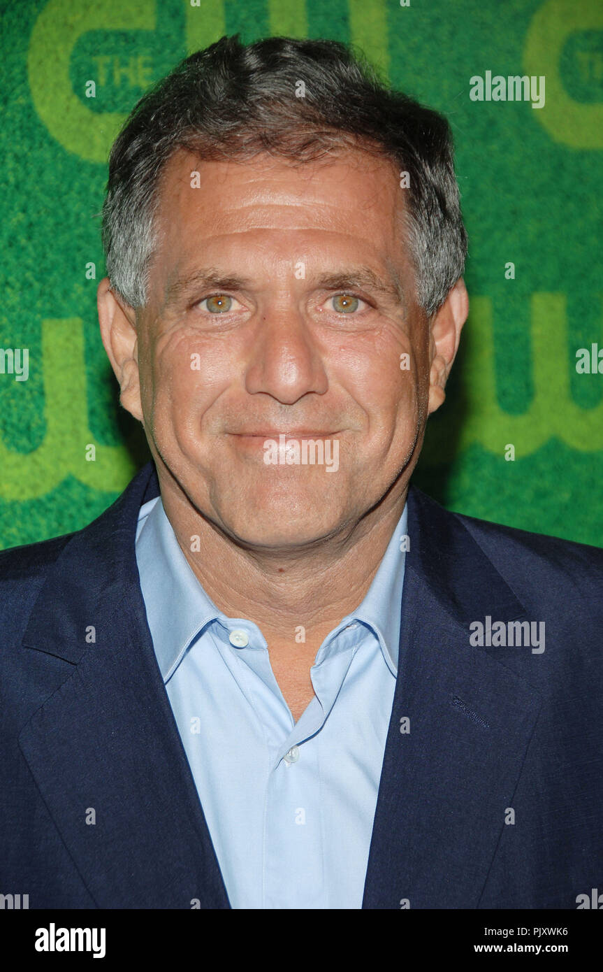 Les Moonves arriving at the CW television Critic Assocoation Summer ...