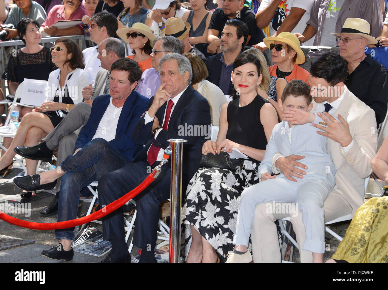 A_ julianna margulies star 007 michael j fox hi-res stock photography ...
