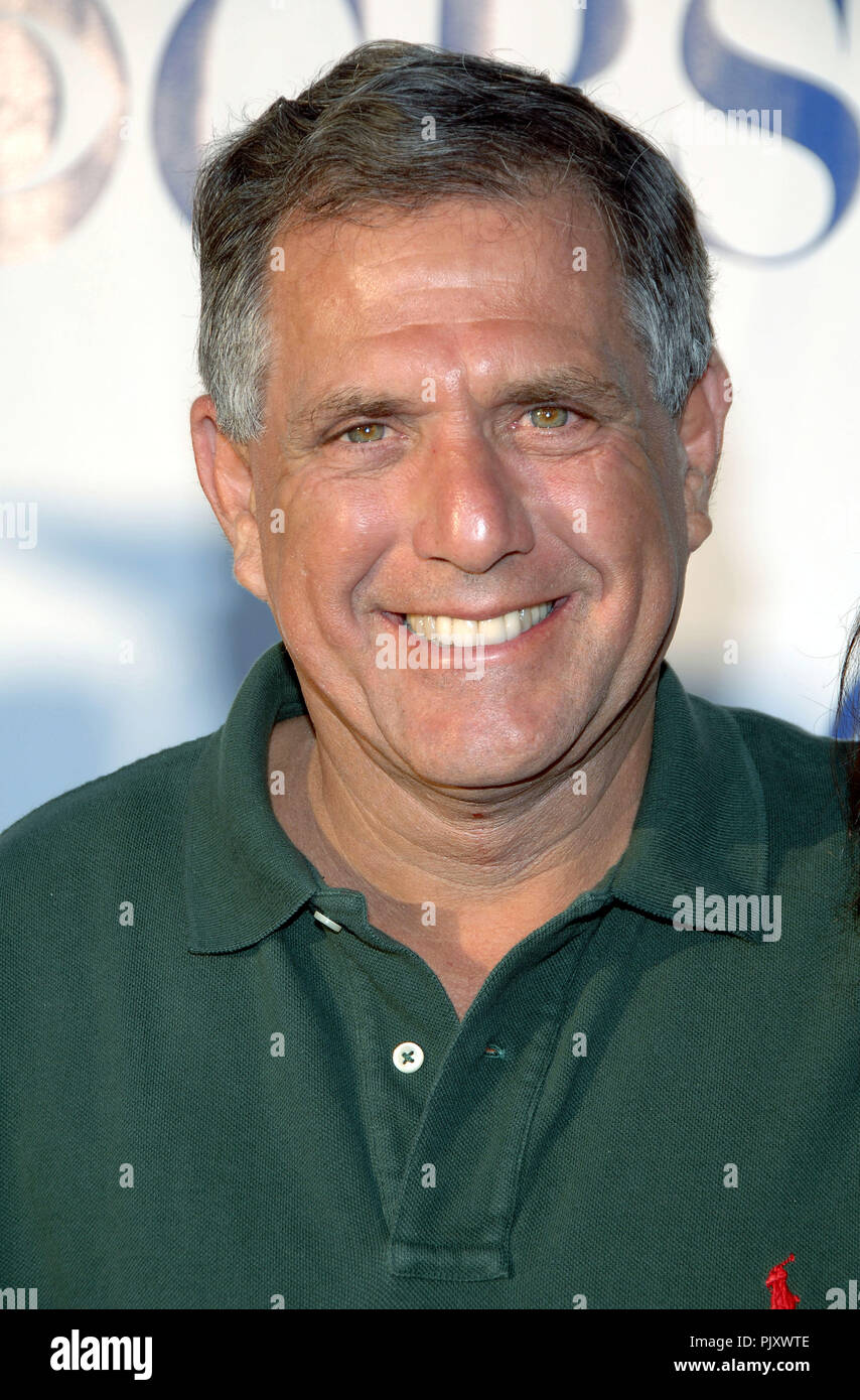 Les Moonves arriving at the CBS television Critic Assocoation Summer ...
