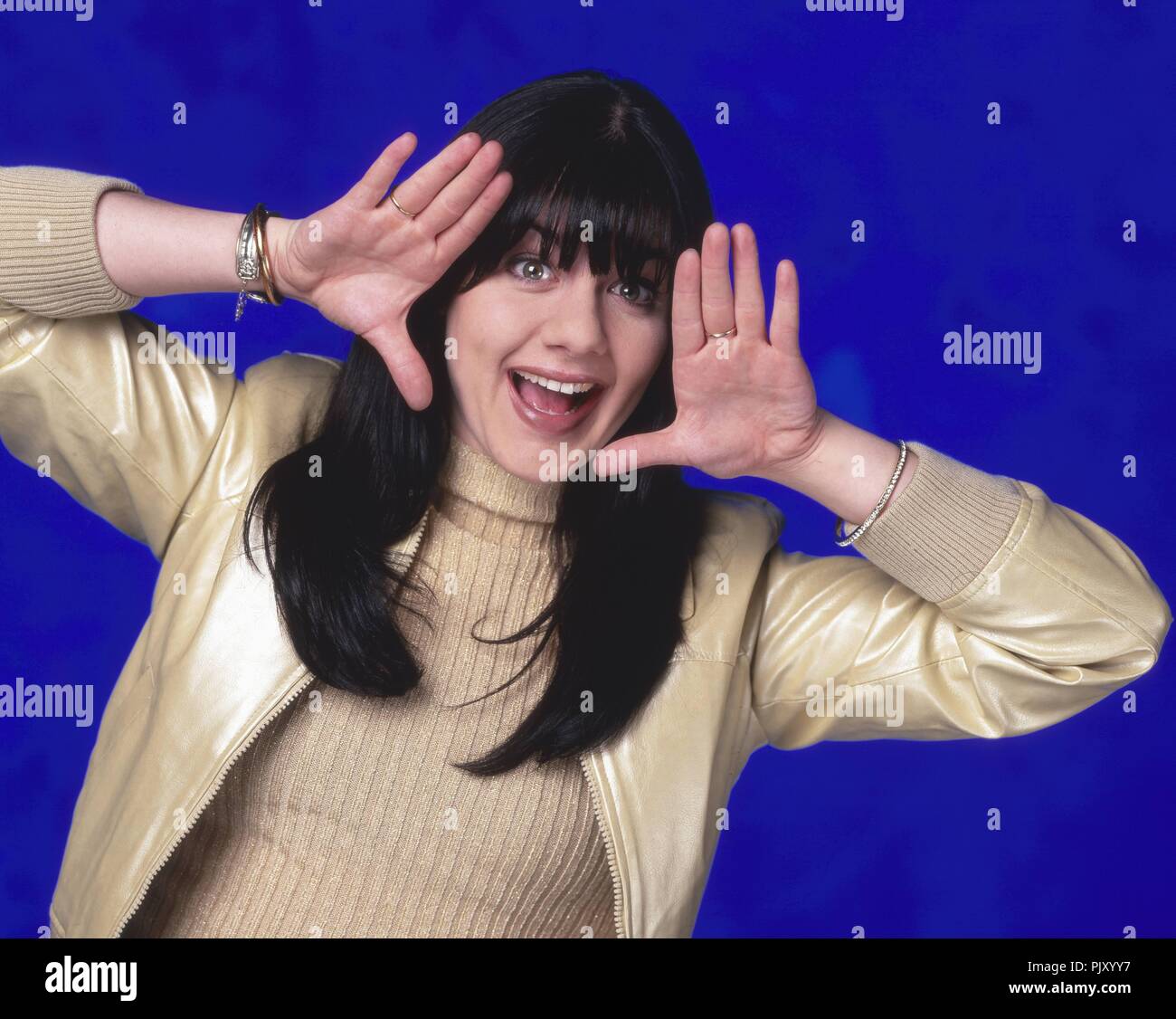 Vanessa Amorosi, australische Sängerin und Songschreiberin, bei einem ...