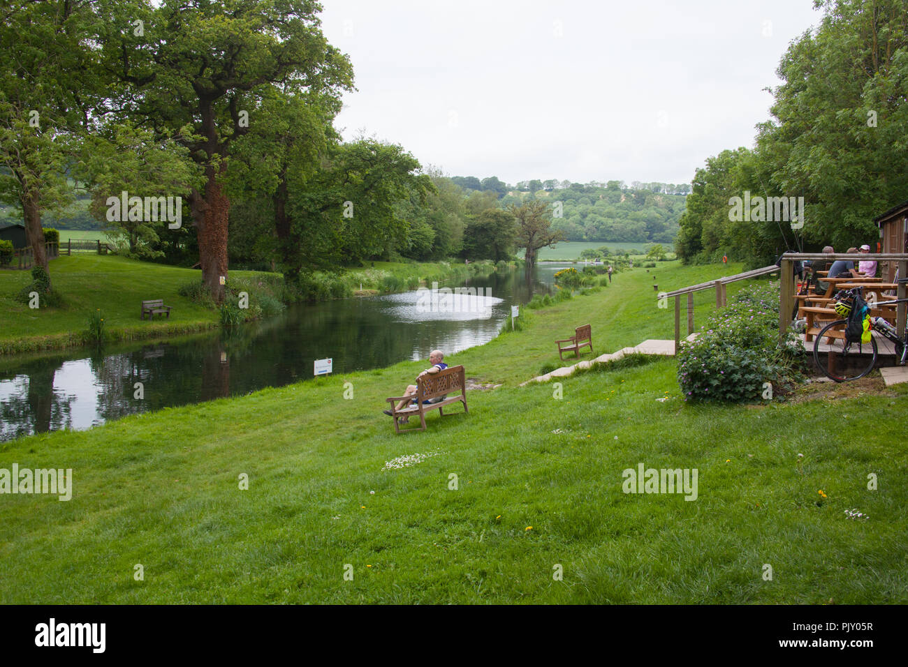 Meon springs trout fishery hi-res stock photography and images - Alamy