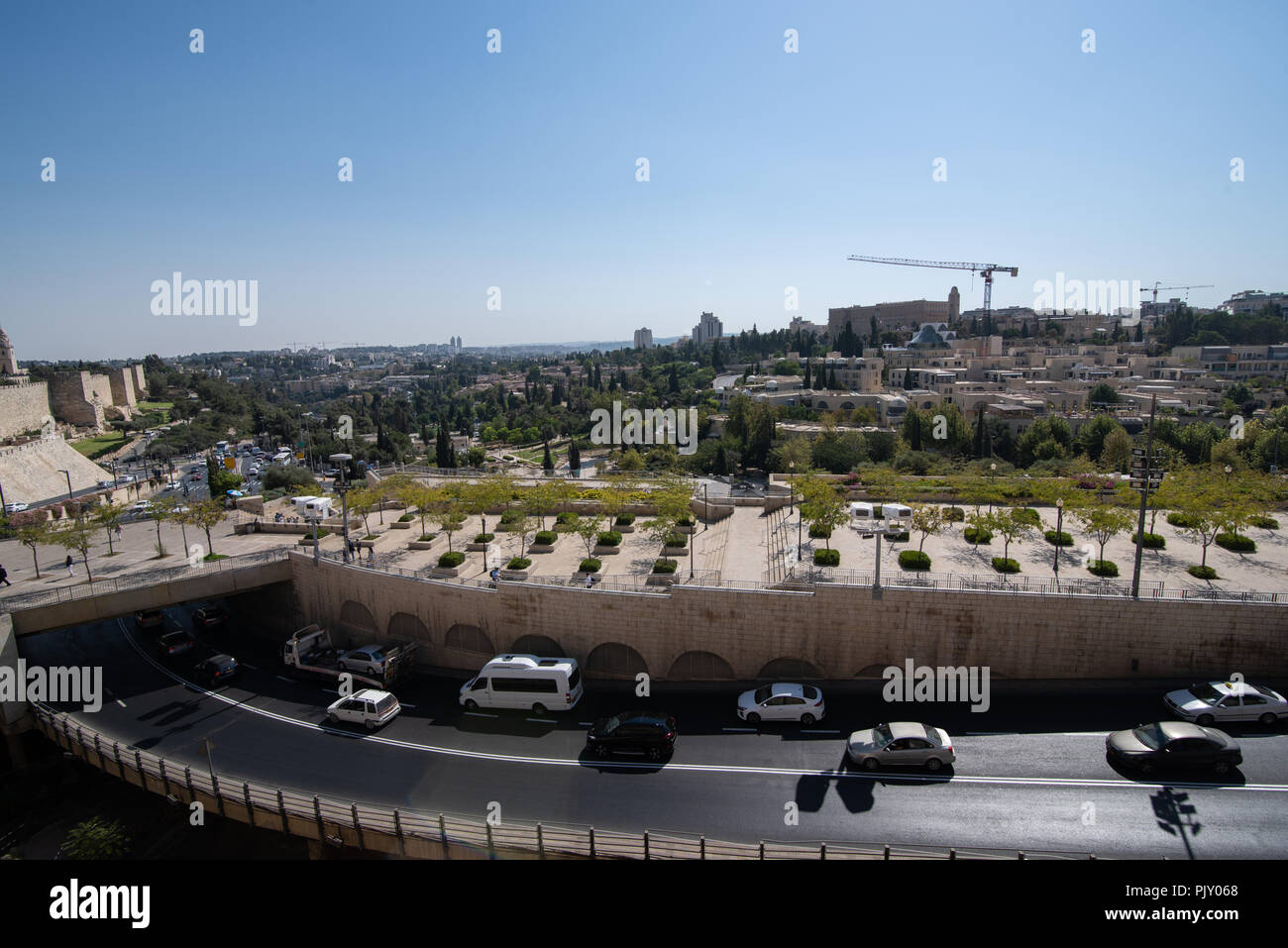 Muslim worship jerusalem aerial hi-res stock photography and images - Alamy