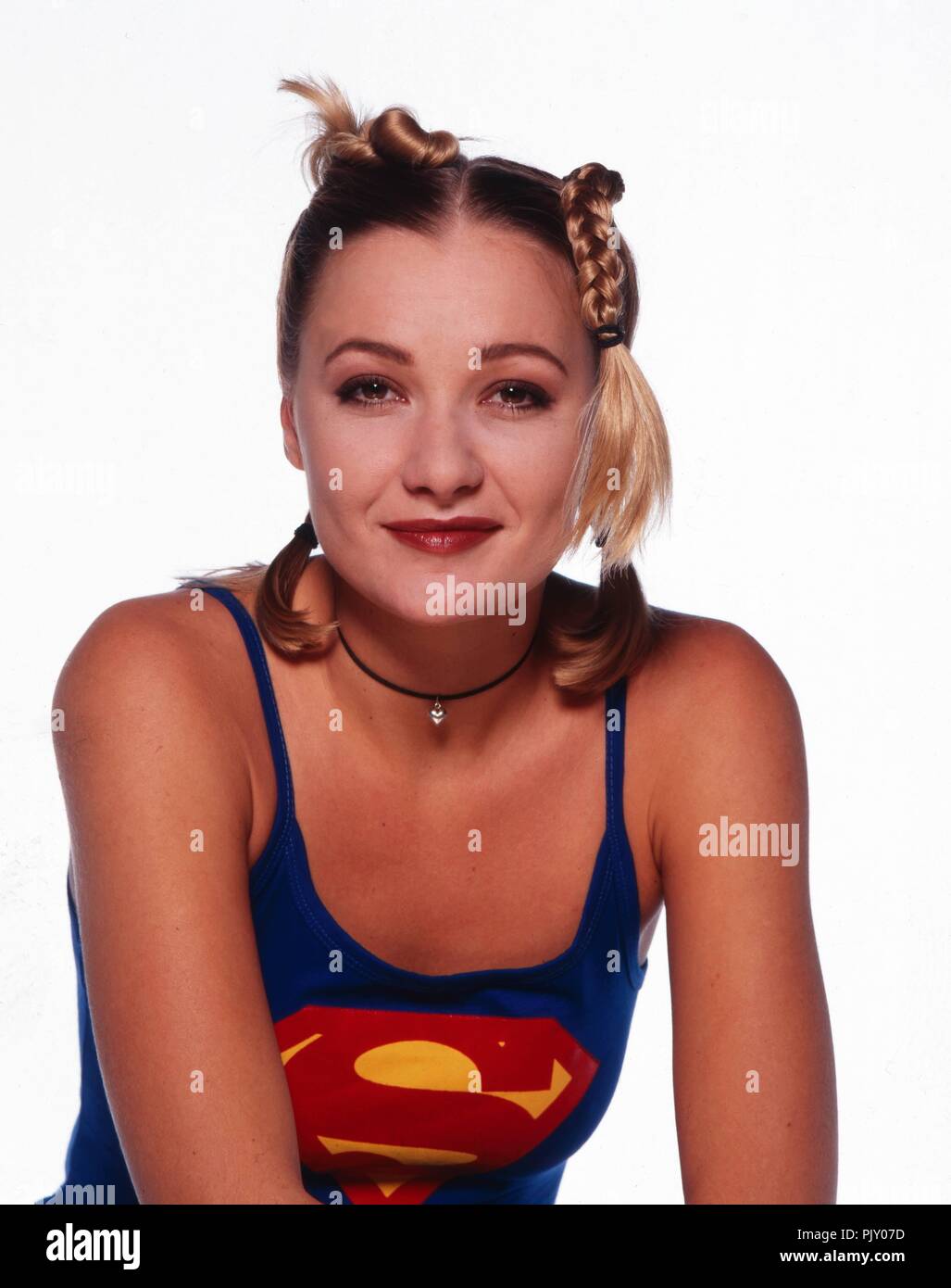 "Whigfield", dänische Sängerin, bei einem Promoshoot in München ...