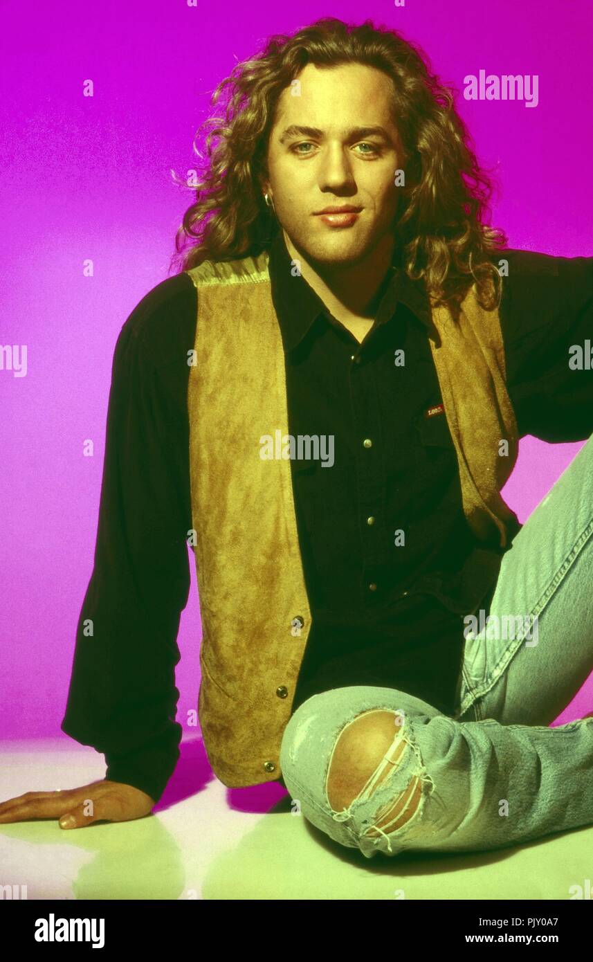 Angel, Sänger, bei einem Promoshooting in München, Deutschland 1994 ...