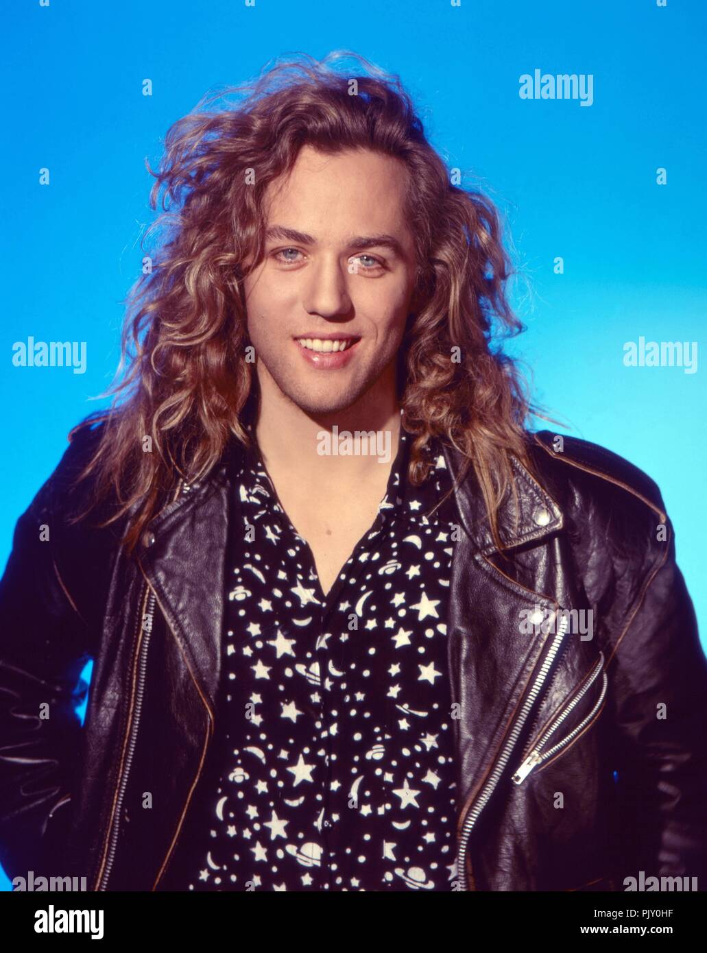 Angel, Sänger, bei einem Promoshooting in München, Deutschland 1994 ...