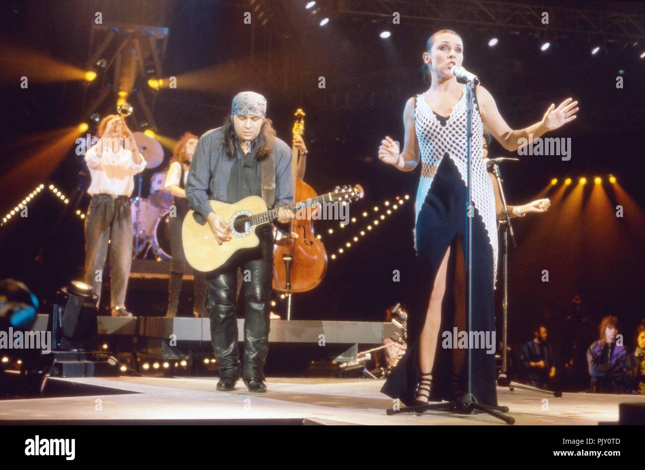 "Vaya Con Dios", beligische Band um Sängerin Dani Klein, bei einem ...