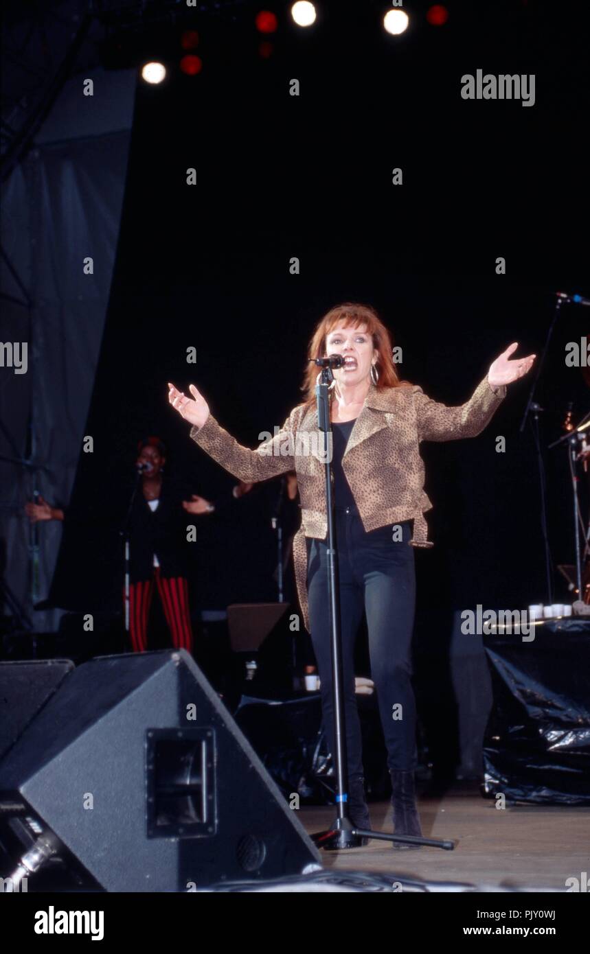 "Vaya Con Dios", beligische Band um Sängerin Dani Klein, bei einem ...