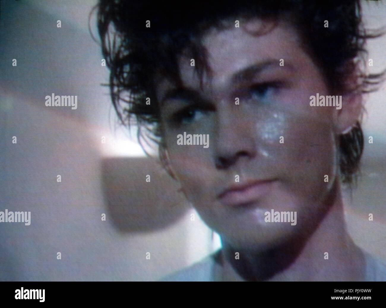 "a-ha", norwegische Popgruppe in ihrem Videoclip zum Song "Take On Me ...