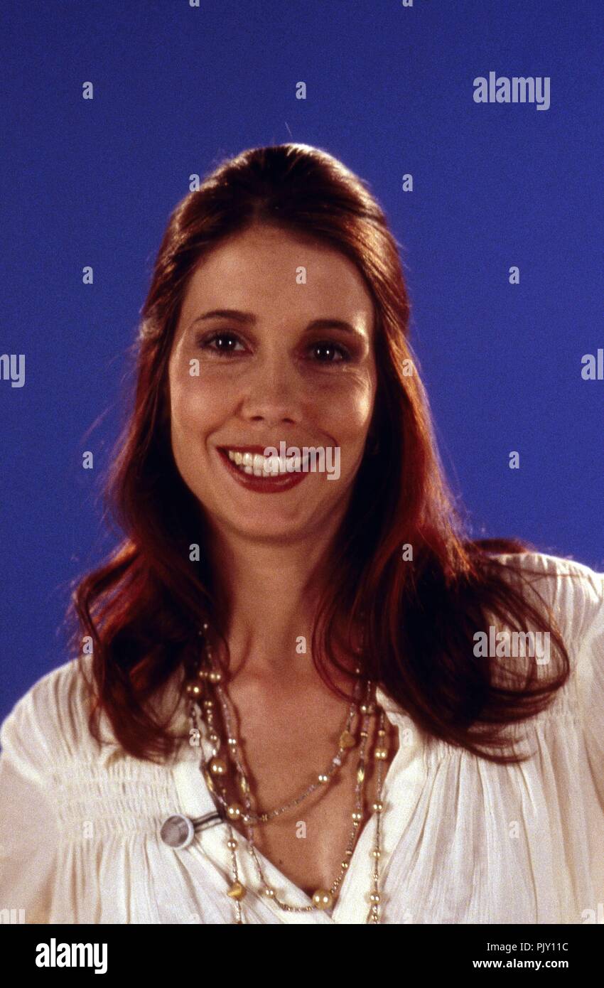 Kristiane Backer, deutsche Moderatorin und Journalistin im Fotostudio ...