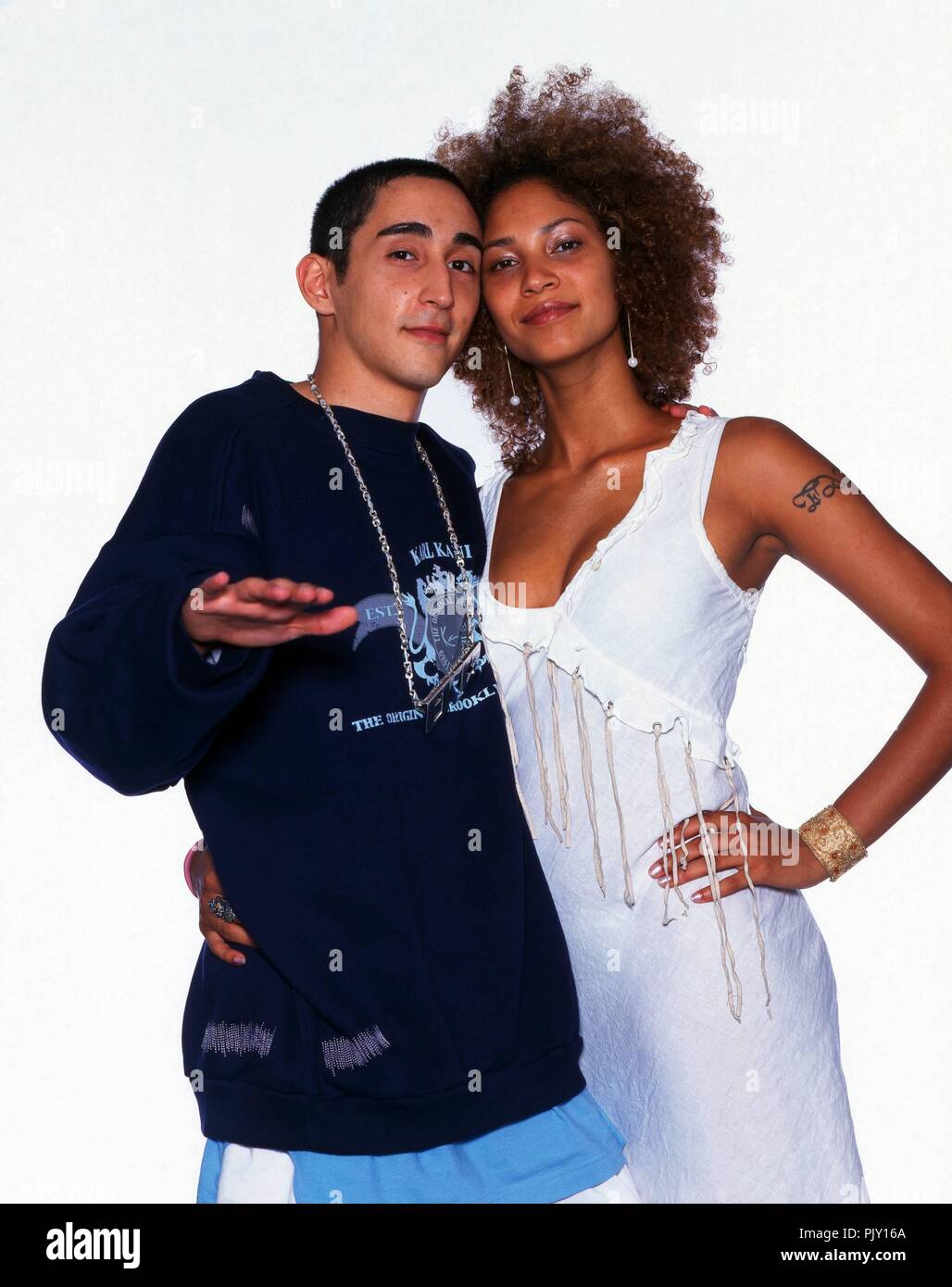 Eko Fresh, deutscher Rapper und Songschreiber, mit Freundin Valezka bei ...