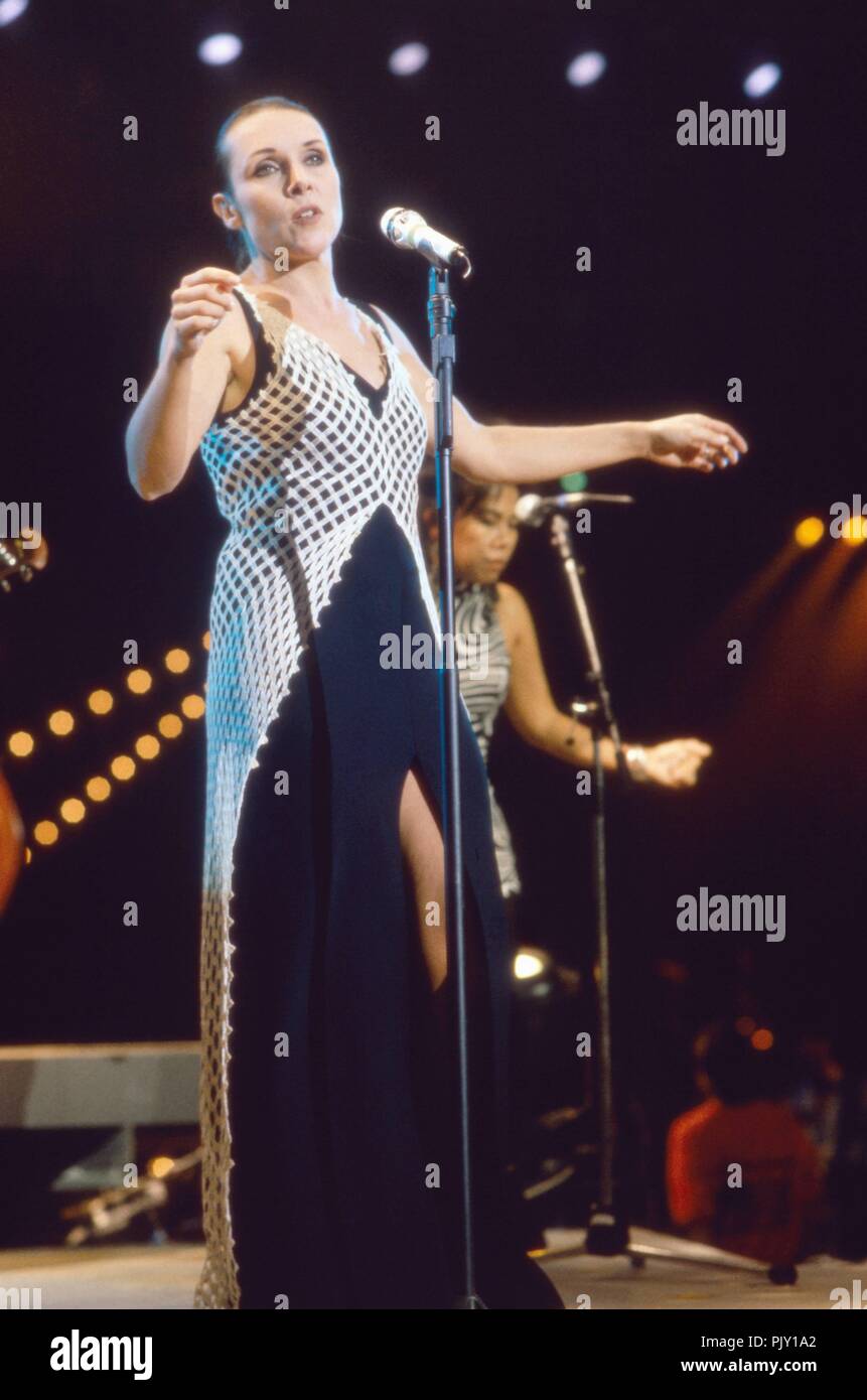 "Vaya Con Dios", beligische Band um Sängerin Dani Klein, bei einem ...