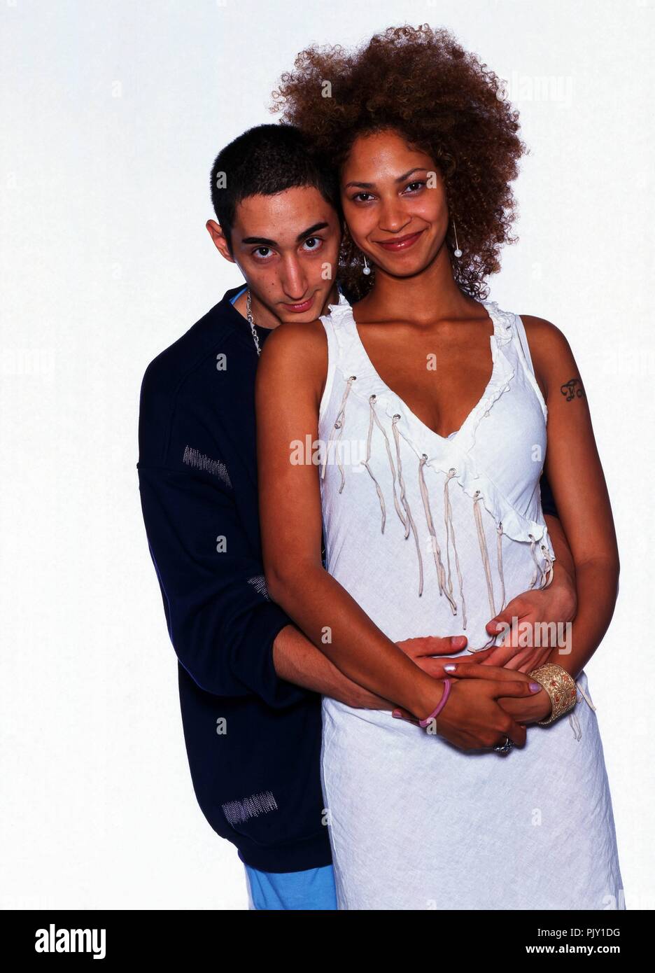 Eko Fresh, deutscher Rapper und Songschreiber, mit Freundin Valezka bei ...