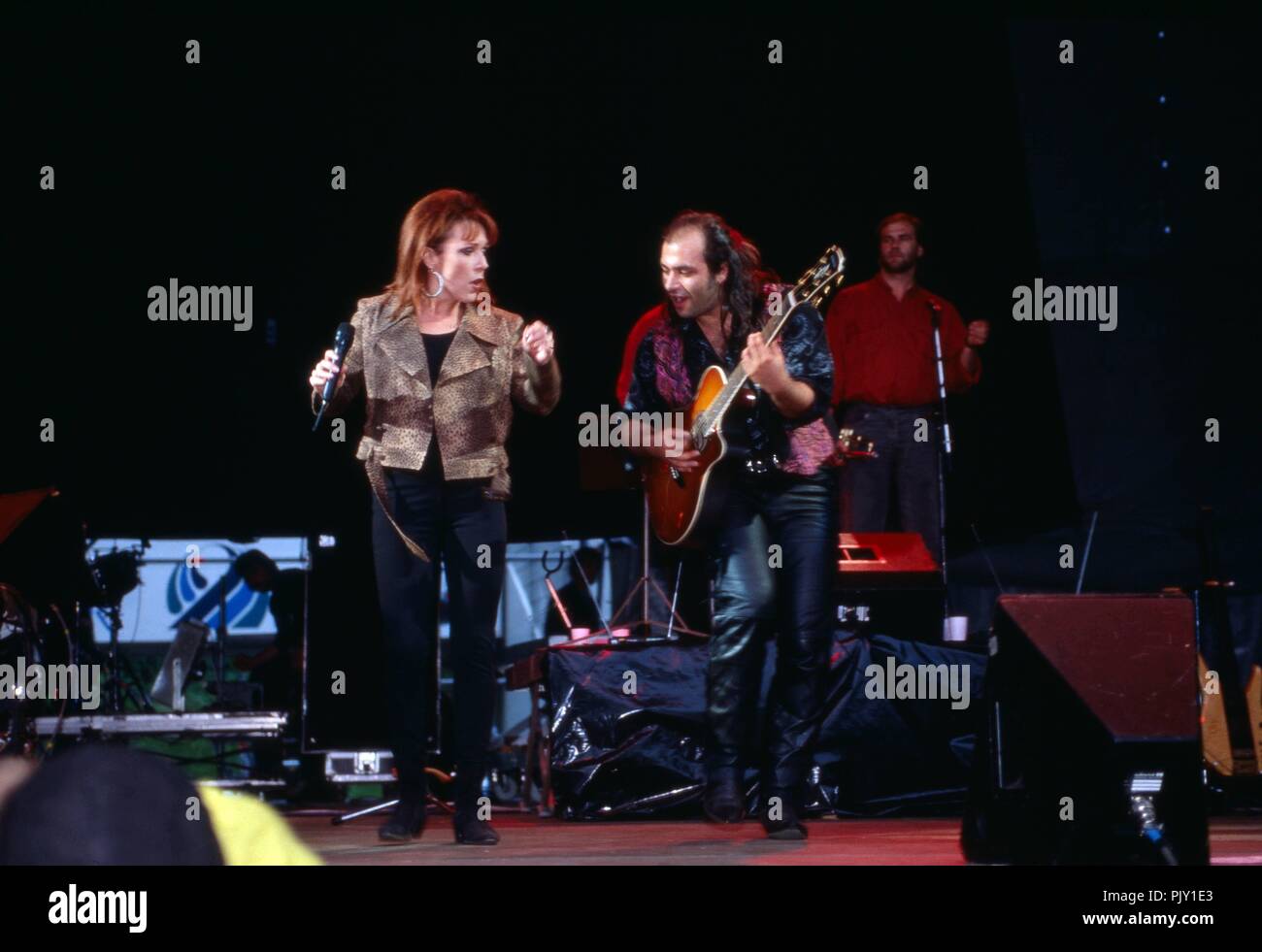 "Vaya Con Dios", beligische Band um Sängerin Dani Klein, bei einem ...