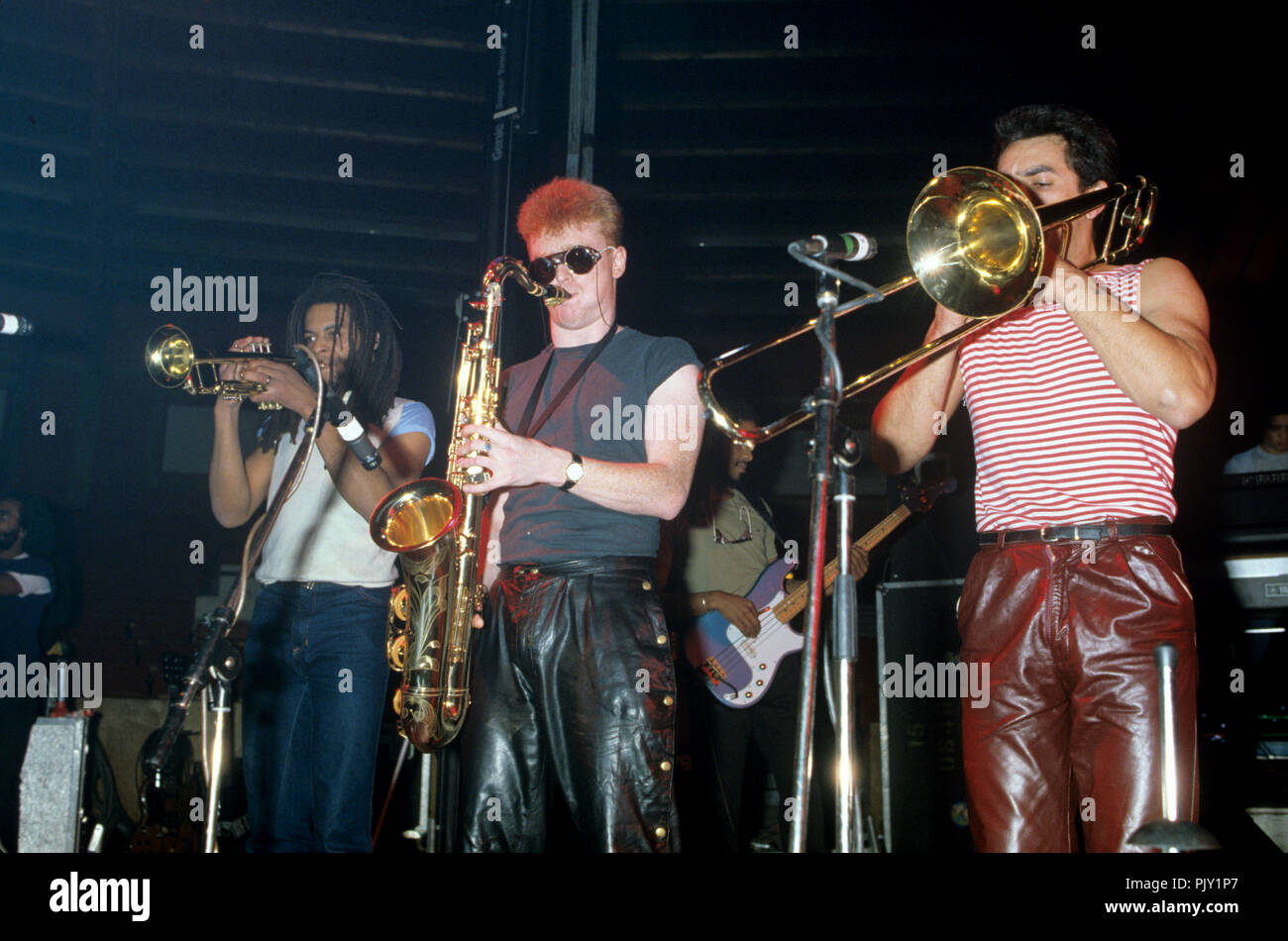 UB40 (v.l. Terence „Astro“ Wilson, Brian Travers, Norman Lamont Hassan ...