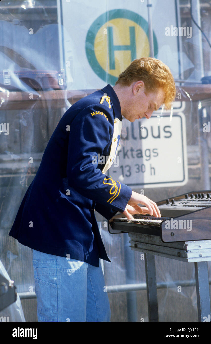 UB40 (Brian Travers) on 16.04.1984 in Schleiden. | usage worldwide ...