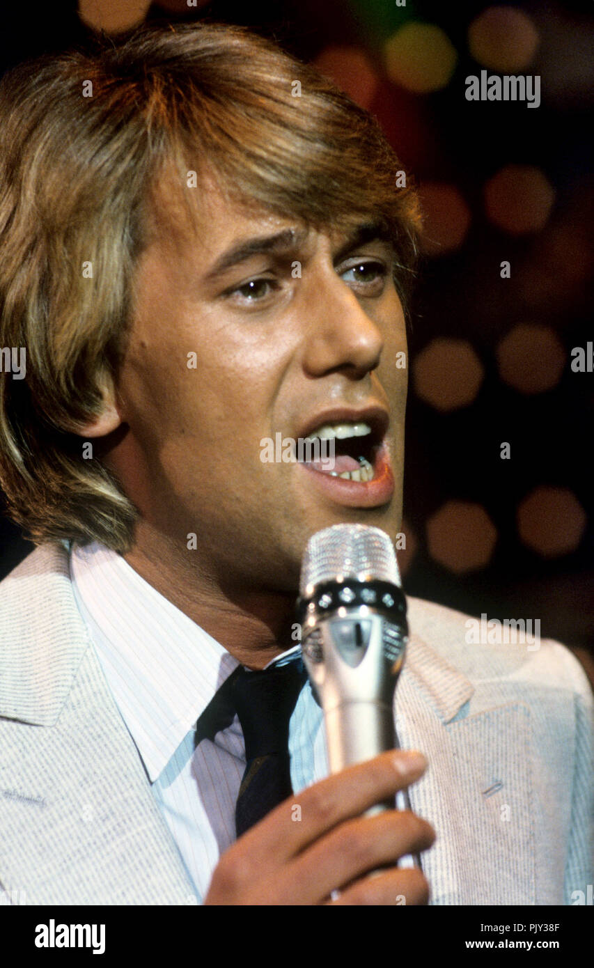 Roland Kaiser on 01.02.1983. | usage worldwide Stock Photo - Alamy