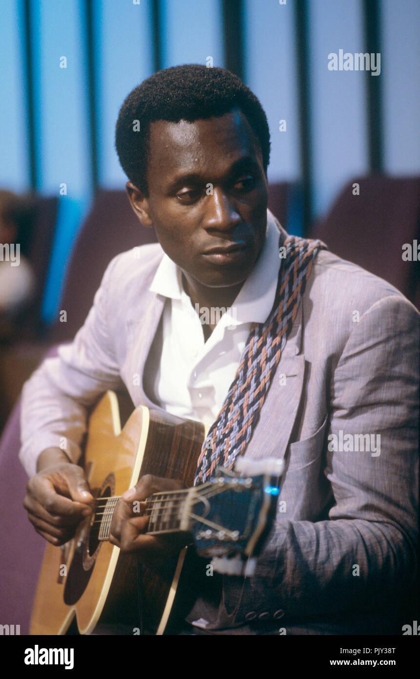 Bobby Farrell (Boney M) on 28.06.1982. | usage worldwide Stock Photo ...