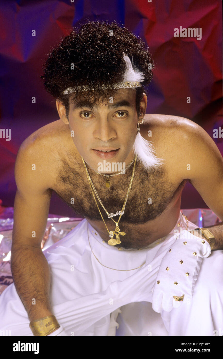 Bob Farrel (Bonny M) in the eighties. | usage worldwide Stock Photo - Alamy