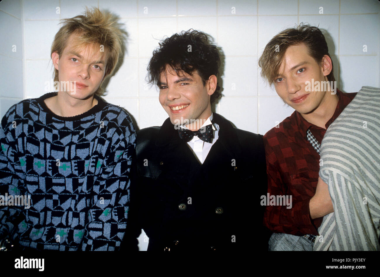 Alphaville (l-r : Frank Mertens, Marian Gold, Bernhard Lloyd) on 20.09. ...