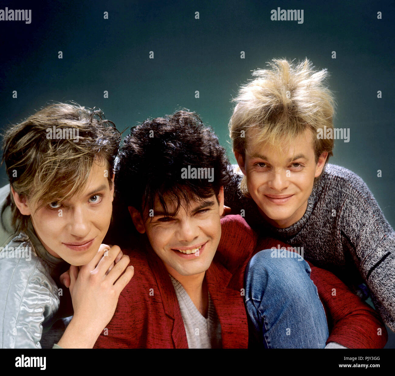 Alphaville (l-r): Bernhard Lloyd, Marian Gold, Frank Mertens) on 20.09. ...