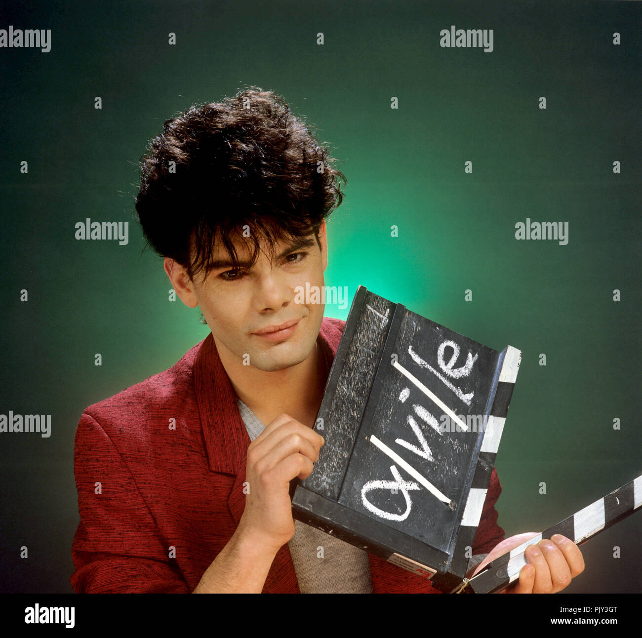 Marian Gold (Alphaville) on 20.09.1984 in München/Munich. | usage ...